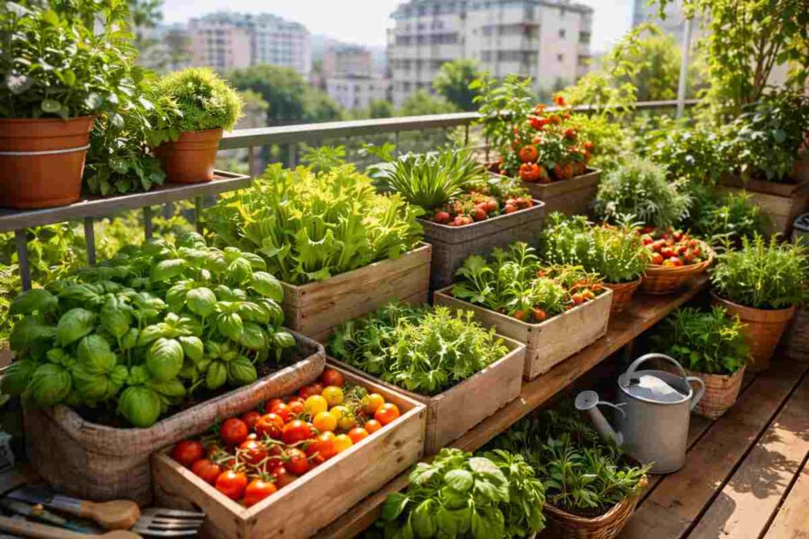 Orto in città: l'arte di coltivare cibo fresco anche senza spazio ...